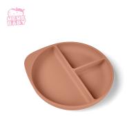 China FDA Certified Soft Texture Silicone Food Plate For Toddler for sale