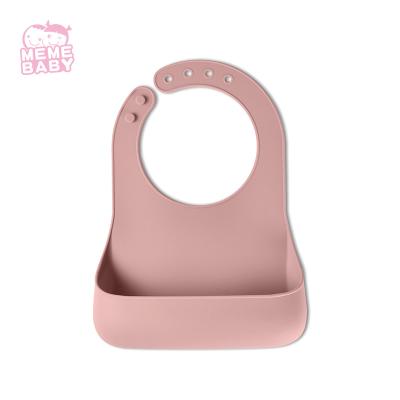 China CPC Approval Durable Adjustable Food Catching Bib For Girls Boys for sale