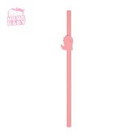China Flexible Food Grade Silicone Soft Reusable Straws For Kids for sale