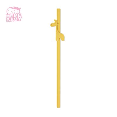 China 20cm Food Grade Thin Soft Silicone Straws With Multiple Color Choices for sale