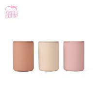 China OEM Service Water Drinking Portable Silicone Straw Cup For Babies for sale