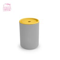 China Rust Color Spilt Proof Silicone Straw Cup CPC Certified BPA Free for sale