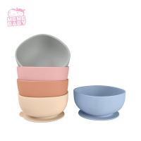 China LFGB Suction Silicone Bowl for sale