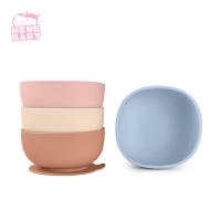 China LFGB Suction Silicone Bowl for sale