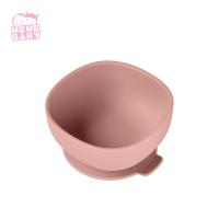 China Silicone Baby Bowl Set Suction Non Slip Learning Weaning Easy To Clean for sale