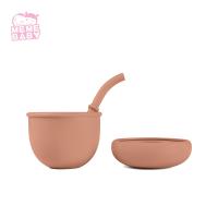 China Kids Water Silicone Sippy Cup For Drinking Training Leakage Proof for sale
