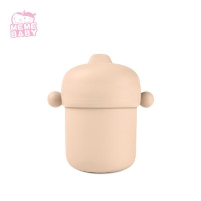 China LFGB Approval BPA Free Silicone Teat Sippy Cup For Baby 6 Month+ for sale