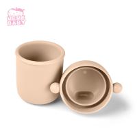 China 170ml Silicone Spout Cup Spill Proof With Multiple Color Choices for sale
