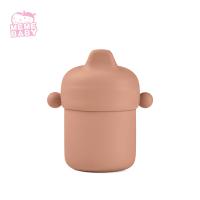 China OEM Welcome Leak Proof Portable Silicone Feeding Cup With Lid for sale