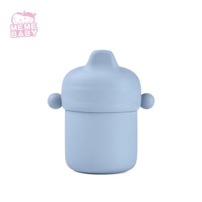 China Lightweight CPC Approval Silicone Reusable Cups Sippy Spout Cup For Toddlers for sale