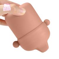 China 180ml Silicone Baby Cup Non Spill Feeding Cup Easy To Clean for sale