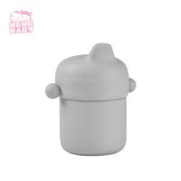 China 180ml Silicone Baby Cup Non Spill Feeding Cup Easy To Clean for sale