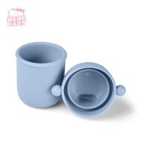 China 170ml Silicone Spout Cup Spill Proof With Multiple Color Choices for sale