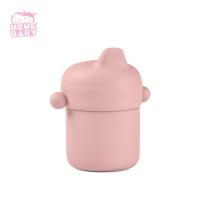 China 170ml Silicone Spout Cup Spill Proof With Multiple Color Choices for sale