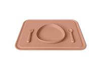 China Baby Feeding Suction Bowls And Plates Set 230 Degree Resistance for sale
