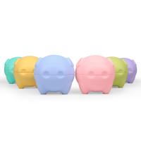 China Silicone Suction Bowl Baby Weaning Premium Quality BPA Free Spill Proof Pig Kid for sale
