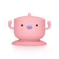 China Chicken Shape Silicone Weaning Bowl BPA Free 230 Degree Temperature Resistance for sale