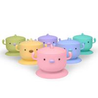 China Chicken Shape Silicone Weaning Bowl BPA Free 230 Degree Temperature Resistance for sale