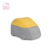 China Silicone Baby Bowl Car Weaning Dinnerware Set Environmentally Friendly Kid WIth Lid for sale