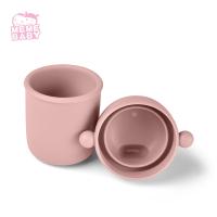 China 6oz BPA Free Leak Proof Silicone Baby Cup 6oz With Mouthpiece for sale