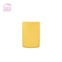 China 6oz Customized Color Silicone Straw Cup For Baby Infant Learning for sale