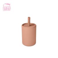 China 230C Temperature Resistance Silicone Straw Cup With FDA Certification for sale