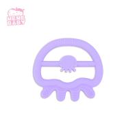 China LFGB Approved Massage Teether Soft Silicone Jellyfish Shape For Kids for sale