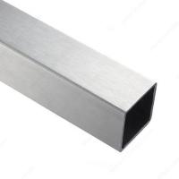 China 201 321 316 304 Stainless Steel Square Tube Aisi Inox Pipe Hairline for sale