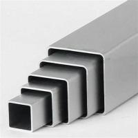 China 201 321 316 304 Stainless Steel Square Tube Aisi Inox Pipe Hairline for sale