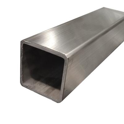 China Customized 316L Stainless Steel Square Tube Hairline 201 202 304 316 301 430 409 for sale