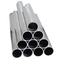 China 6061 6063 Aluminium Round Tube Pipe Extruded Silver / Black Color for sale