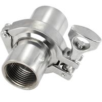 China 304L 316L 316 Stainless Steel Threaded Pipe Fitting Tubing Welded Elbow for sale