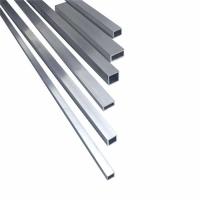 China Hardness Extruded Aluminum Square Tube 6063 T5 Aluminum Tube for sale