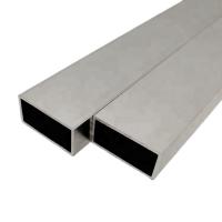 China Hardness Extruded Aluminum Square Tube 6063 T5 Aluminum Tube for sale