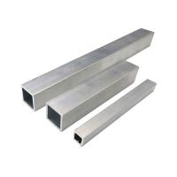 China H12 H14 Cold Drawn Aluminium Tube Perforated Aluminum Square Pipe for sale