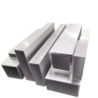 China Perforated Aluminum Alloy Square Tube 2X2 Aluminum Hollow Pipe for sale