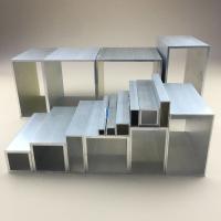 China H12 H14 Cold Drawn Aluminium Tube Perforated Aluminum Square Pipe for sale
