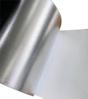 China Coated Duct Waterproof Aluminium Foil Tape For Fix Pipeline Roofing Repair for sale