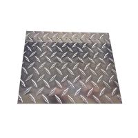 China 1100 Embossed Alloy Aluminum Checker Sheet Metal Aluminum Diamond Plate for sale
