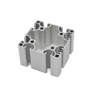 China 6063 Anodized Surface Production Line Industrial T Slot Aluminium Profile for sale