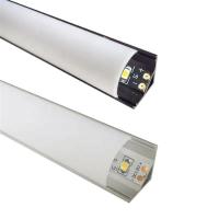 China V Slot 3030 Triangle LED Aluminum Extrusion Wardrobe Kitchen Cabinet Corner LED Profile for sale