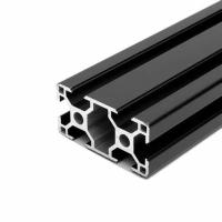 China 6063 T3 T5 T8 10mm Black Anodized T Slot Aluminum Alloy Profiles For Economical Sliding Windows for sale