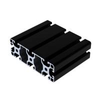 China Black Anodized 4040 Industrial Frame Material T Slot Extruded Aluminum Profile 40X40 for sale