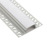 China Trimless Wall Mounted Aluminum Profile For LED Strip Light for sale