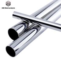 China Sus202 Round Stainless Steel Pipe 316l Stainless Steel Square Tube for sale