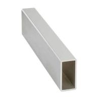 China 6061 T6 Aluminum Square Tube 50*25mm Diameter Rectangular Aluminum Pipe for sale