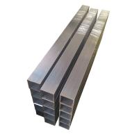 China Brushed Decorative Aluminum Square Tube 6063-T5 6061-T6  2mm 3mm for sale