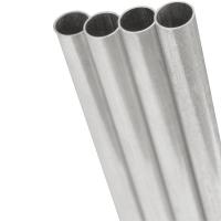 China 6061 T6 Anodized Silver Aluminum Alloy Extrusion Round Tube  Od 70mm for sale