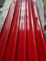 China PPGI Metal Iron Zinc Roofing Tiles Color Coated Galvalume Corrugated Steel Roof Profile Sheet for sale