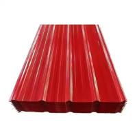 China 6m Color Corrugated Steel Aluminum Plate Sheet Galvanize Zinc PPGI Metal Roofing Sheet for sale